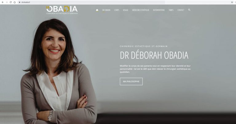Dr Obadia - Ancre Rouge - graphisme et sites web à Dole dans le Jura